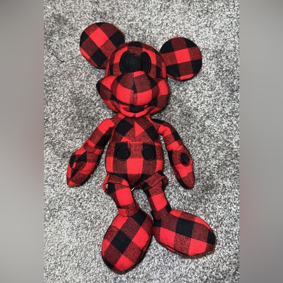 Disney | Toys | Buffalo Plaid Mickey Mouse | Poshmark